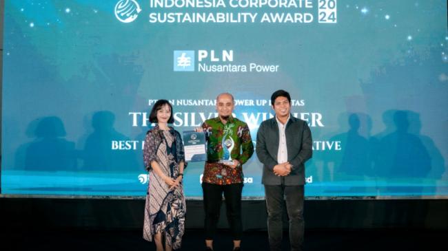 PLN Nusantara Power UP Brantas Raih Penghargaan Best Energy Transition Initiative