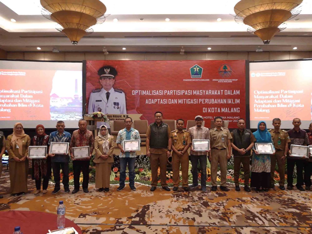 Delapan RW di Kota Malang Raih Penghargaan Proklim 2023