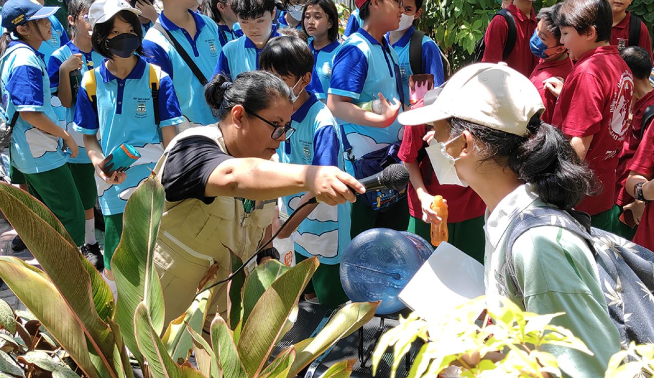 Pelajar SMP Santa Maria Datangi Kampung Edukasi Sampah, Belajar Apa?