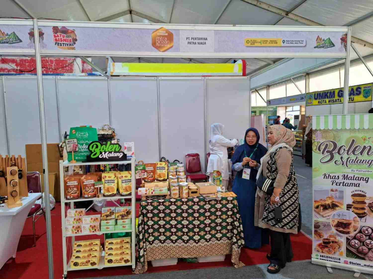 4 Mitra UMKM Pertamina Ramaikan Ajang Batu Bisnis Festival 2025